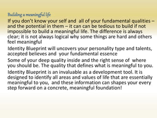 How to identify your blueprint | PPT