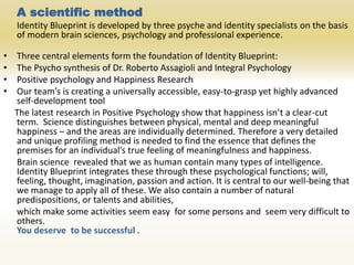 How to identify your blueprint | PPT