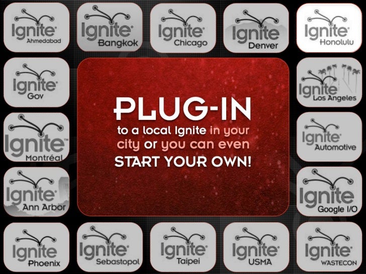 What is Ignite: Enlighten us, but make it quick! #ignite @ignite