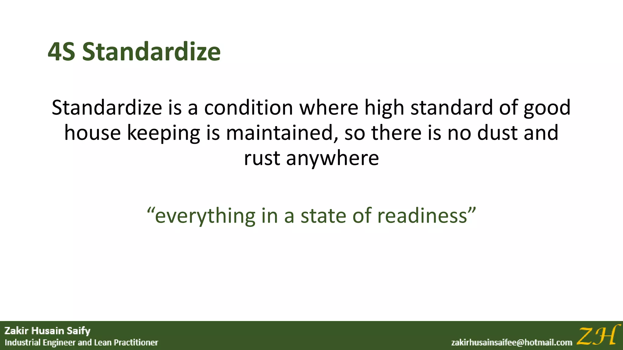 How to implement 5 s | PPTX