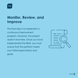 How to Implement an Integrated Business Management System | PDF