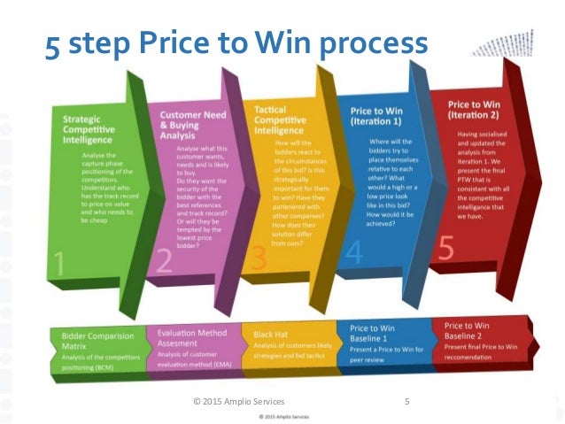 How to implement a Price to Win process