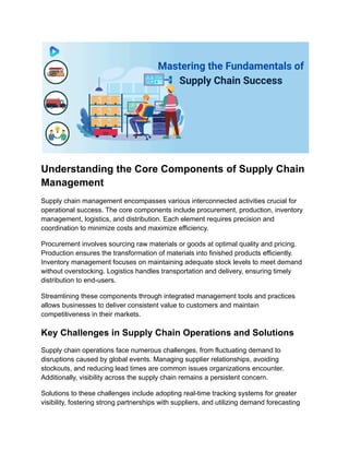 How to Implement a Successful Supply Chain Management System?.pdf