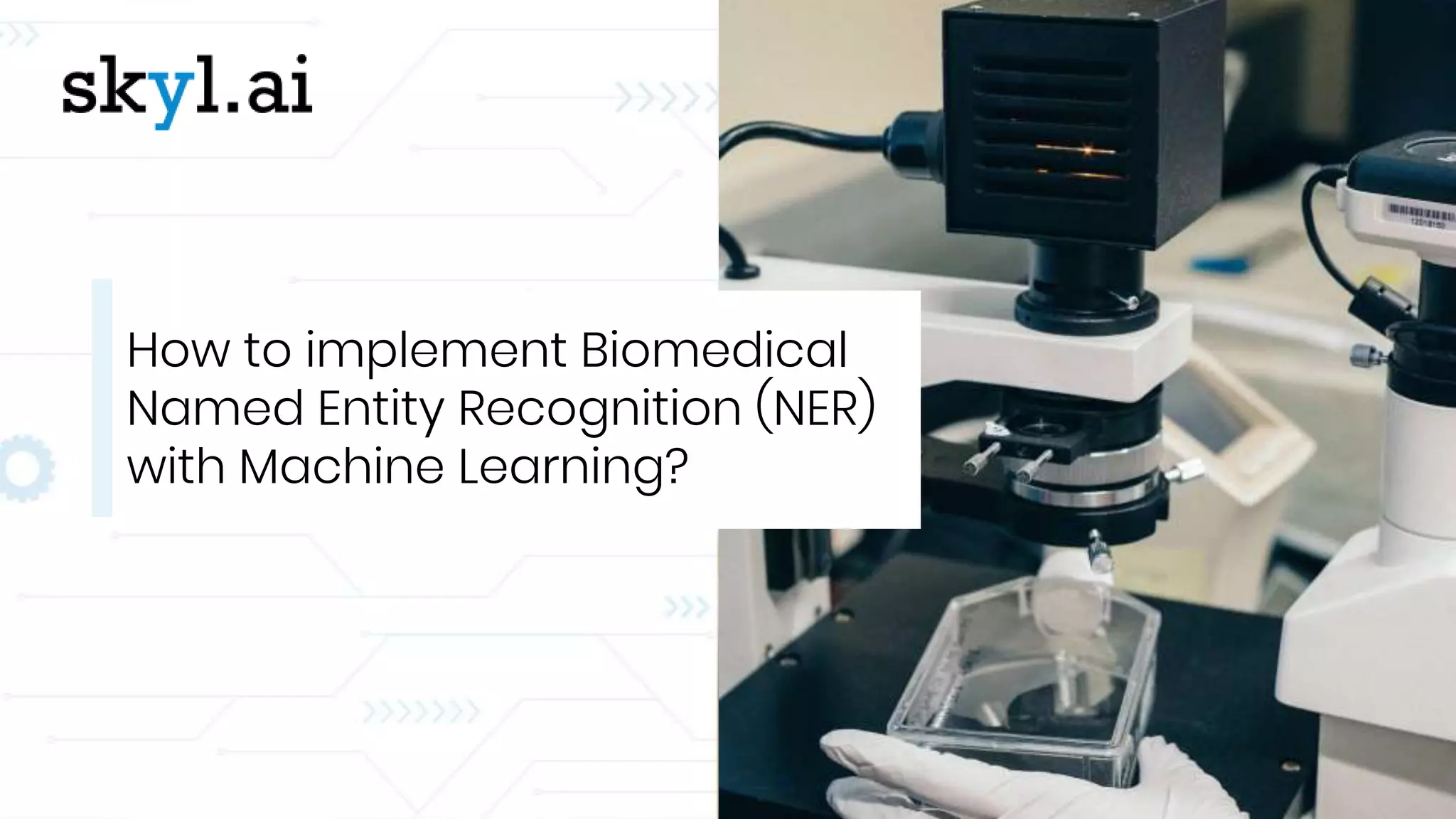 How To Implement Biomedical Named Entity Recognition With Machine Learning Ppt