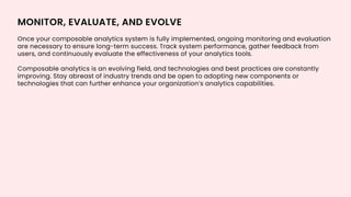 How to Implement Composable Analytics in Your Organization | PPT
