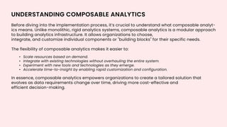 How to Implement Composable Analytics in Your Organization | PPT