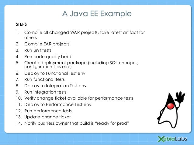 How to implement continuous delivery with enterprise java middleware?