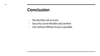 How to implement DevSecOps on AWS for startups | PPTX