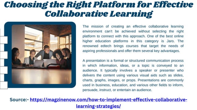 How to Implement Effective Collaborative Learning Strategies | PPT