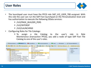 How to Implement Fiori Central Hub 1610 | PPTX | Computer Software and ...