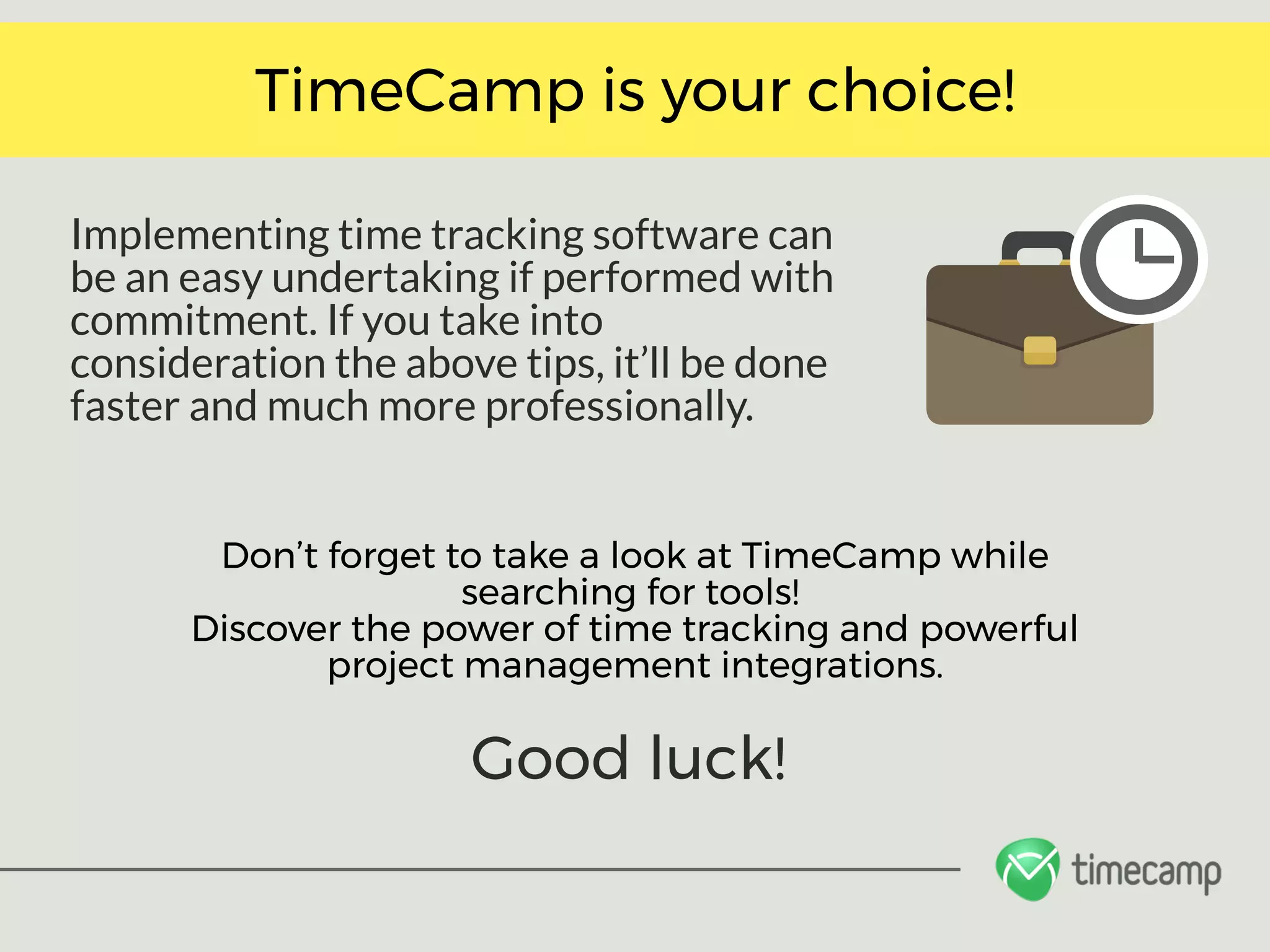 How to implement time tracking software? | PPT