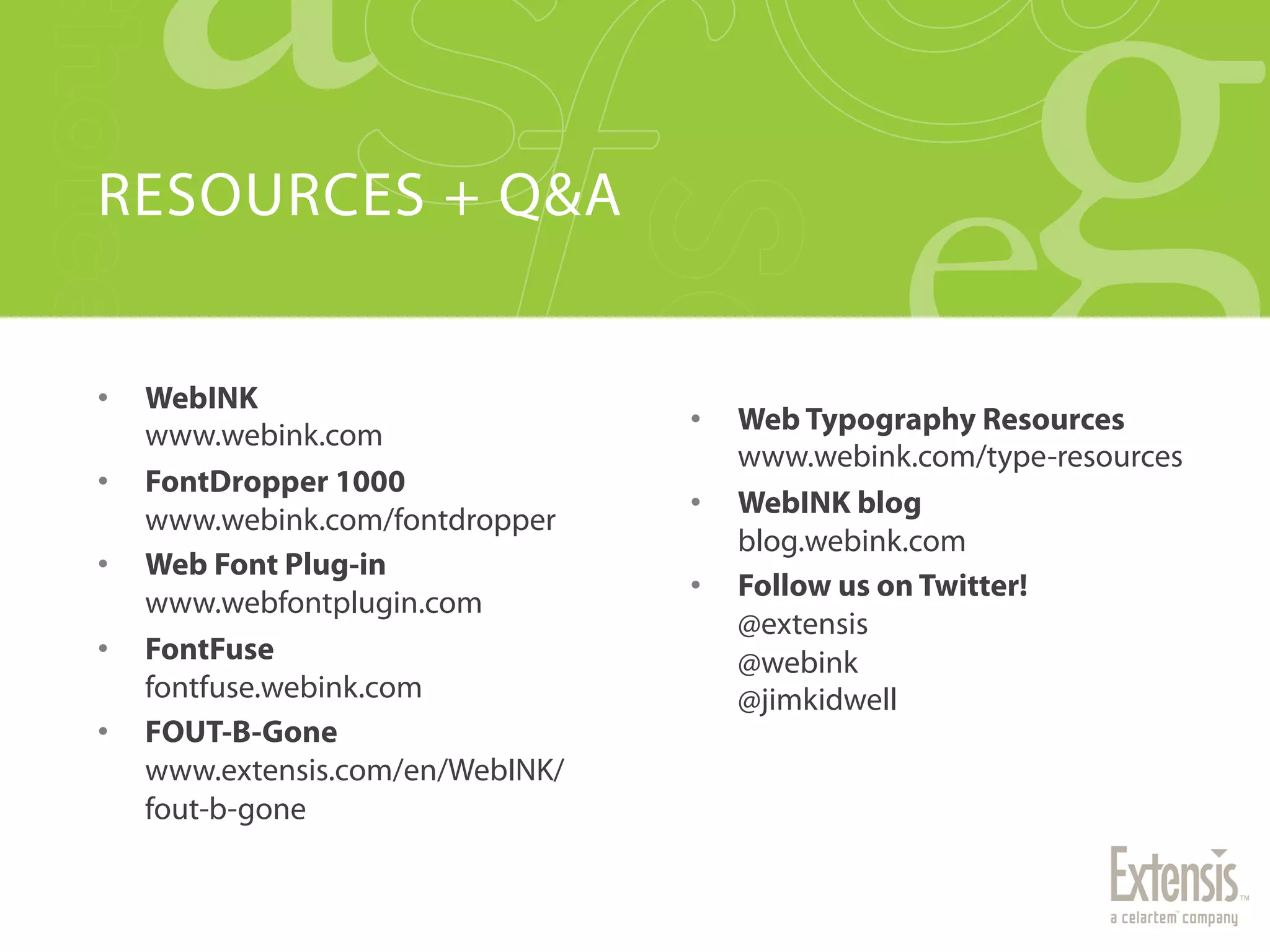 Implementing Web Fonts on your Website | PDF