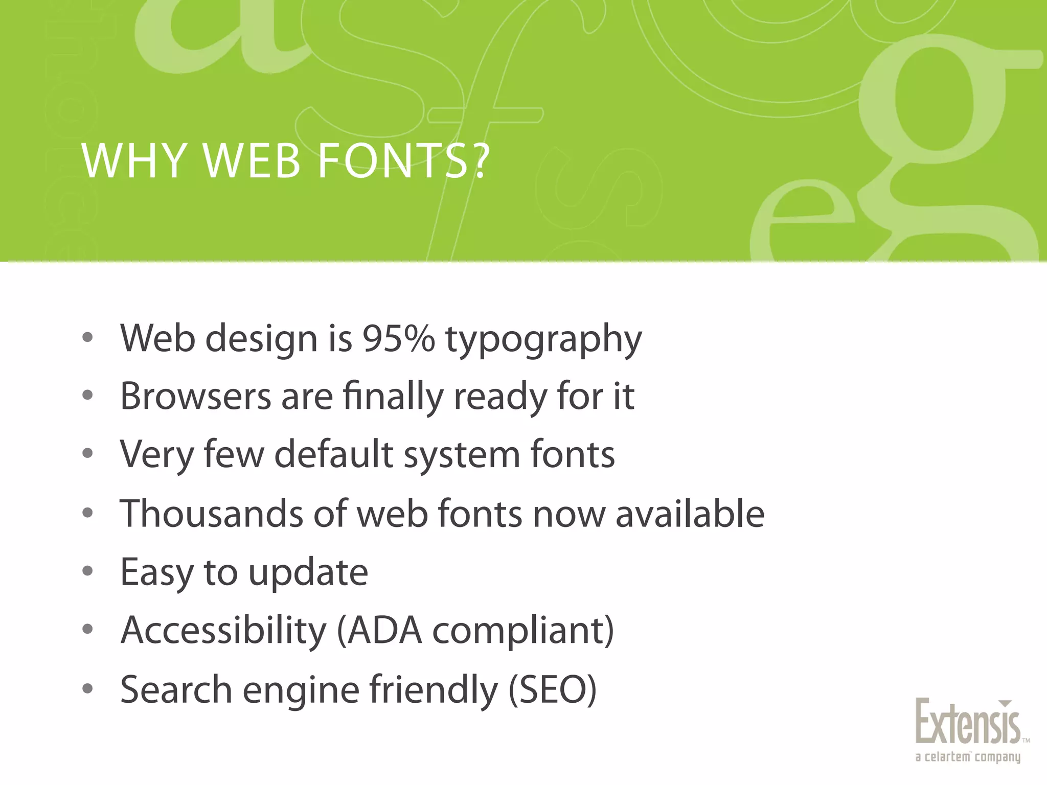 Implementing Web Fonts on your Website | PDF