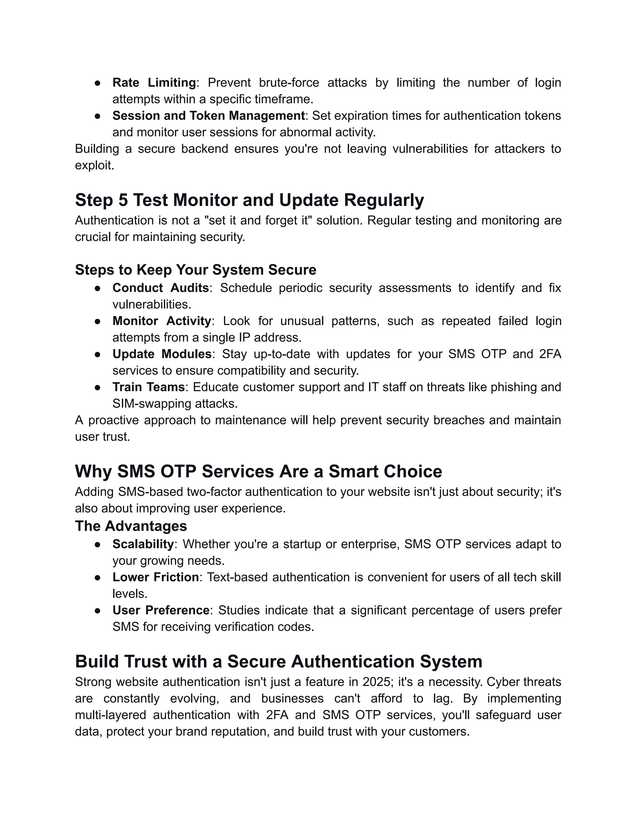 How to Implement Website Authentication By MyOtpApp | PDF