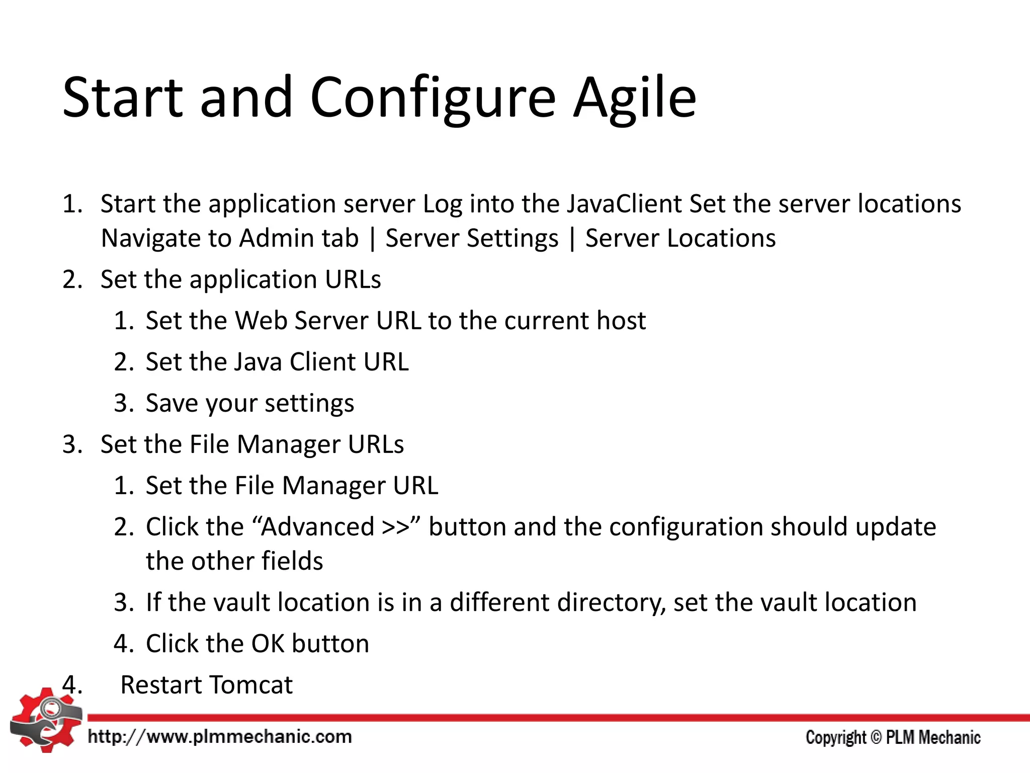 How to import the agile plm database | PPTX