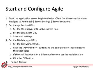 How to import the agile plm database | PPTX