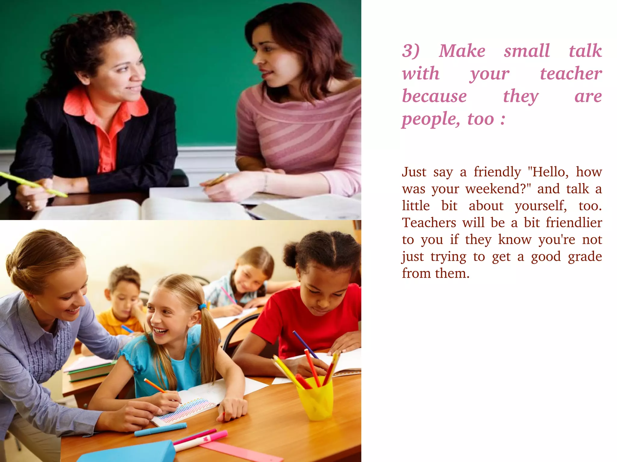 How to impress your teachers | PPT