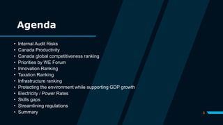 How to improve Canada Global Competitiveness | PPT