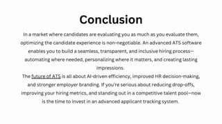 How to Improve Candidate Experience with Advanced ATS Software? | PDF