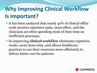 How To Improve Clinical Workflow:4 Cool Tips | PPT