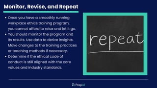 How to Improve Ethics in the Workplace? - By PrepAI | PPT