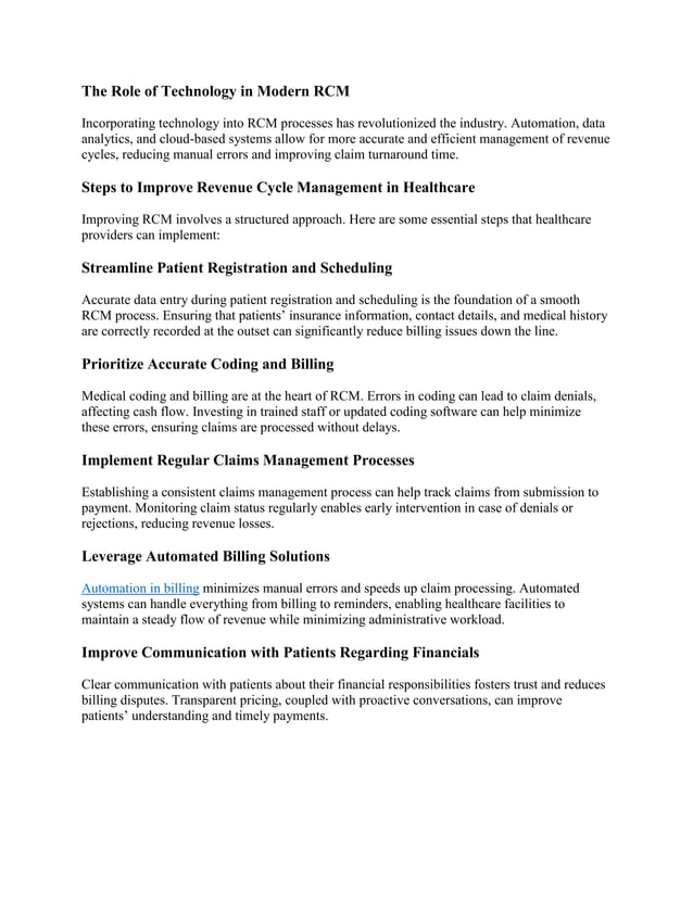 How to improve healthcare revenue cycle management.pdf