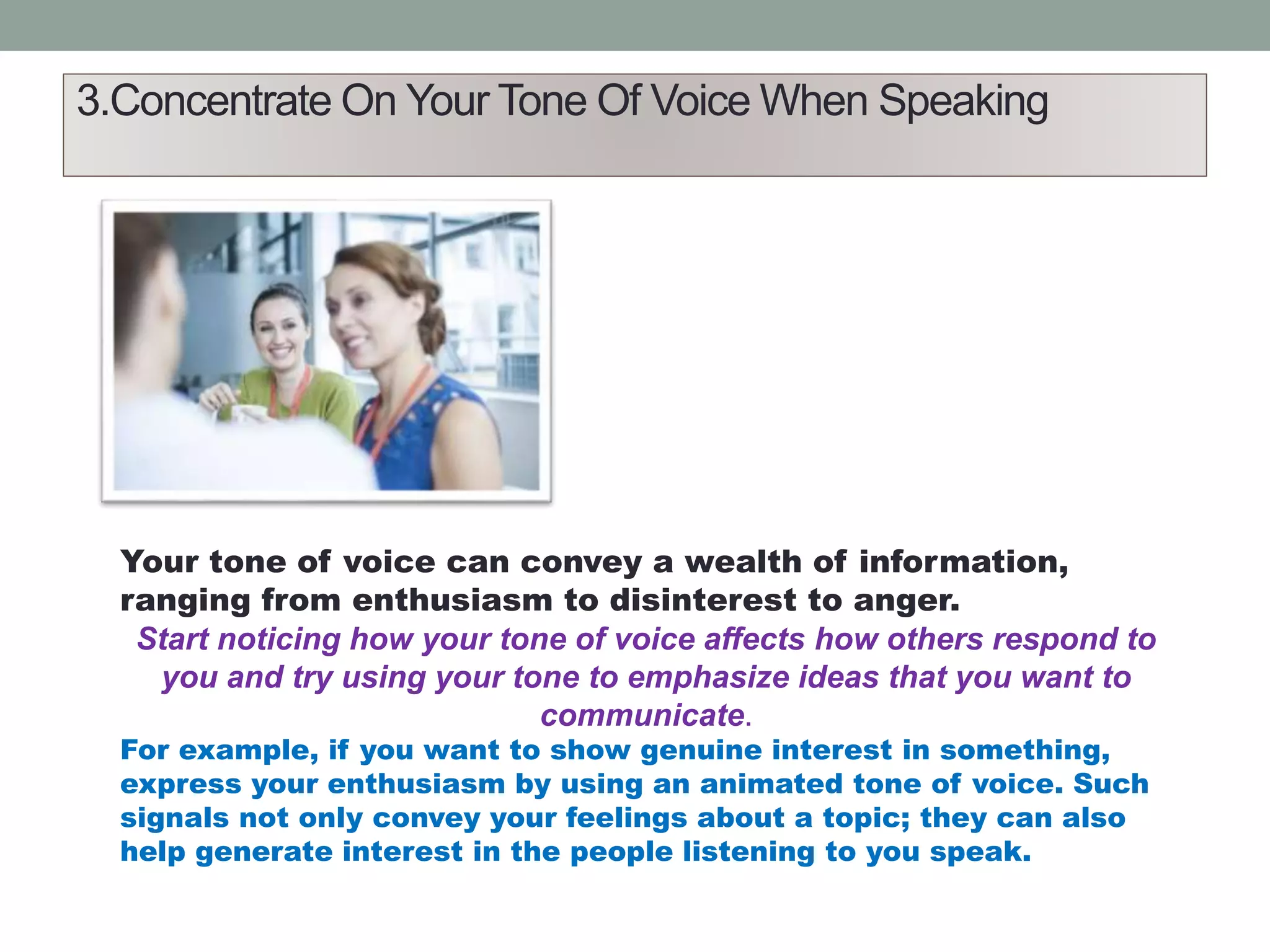 How to improve non verbal communication 1 | PPTX