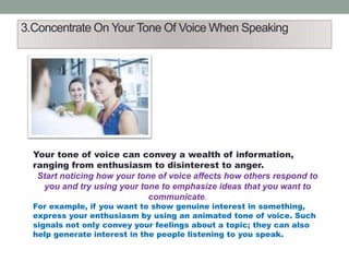 How to improve non verbal communication 1 | PPTX