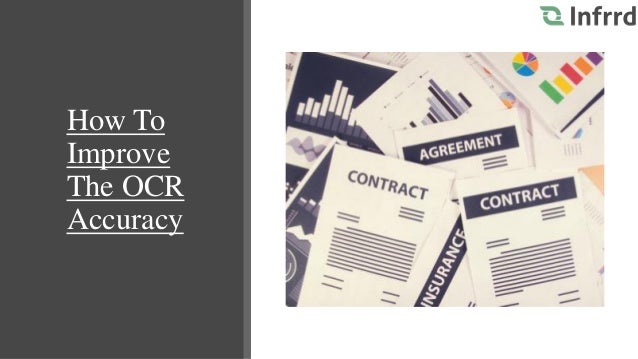 How To Increase Ocr Accuracy – 9 Steps To Improve OCR Accuracy – RUWKHS