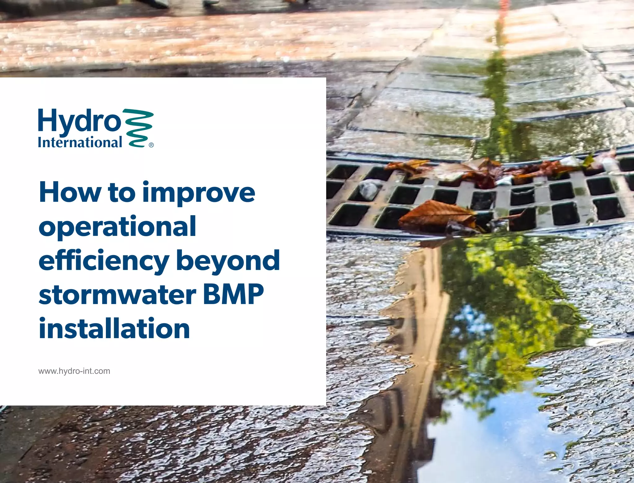 How to improve operational efficiency beyond stormwater bmp ...