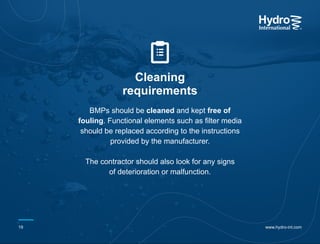 How to improve operational efficiency beyond stormwater bmp ...