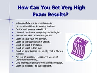 How To Improve Oral English | PPT