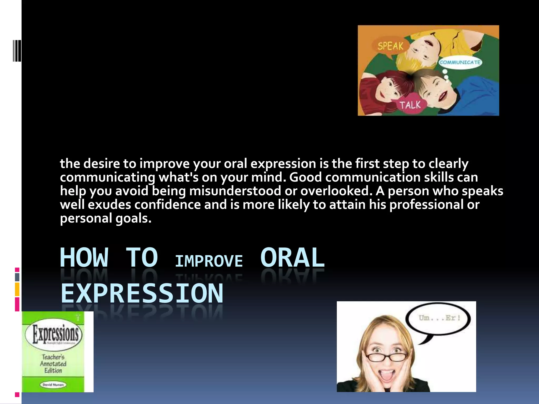 How to improve oral expression | PPT