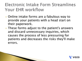 How to improve patient intake process? | PPT