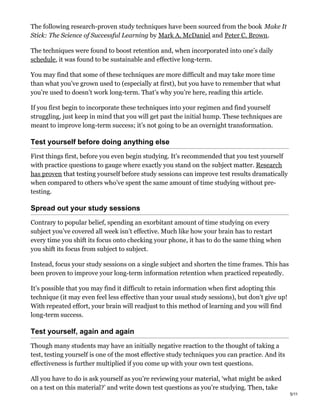 How to Improve Study Skills & Get Organized: Use a Study Guide Template ...