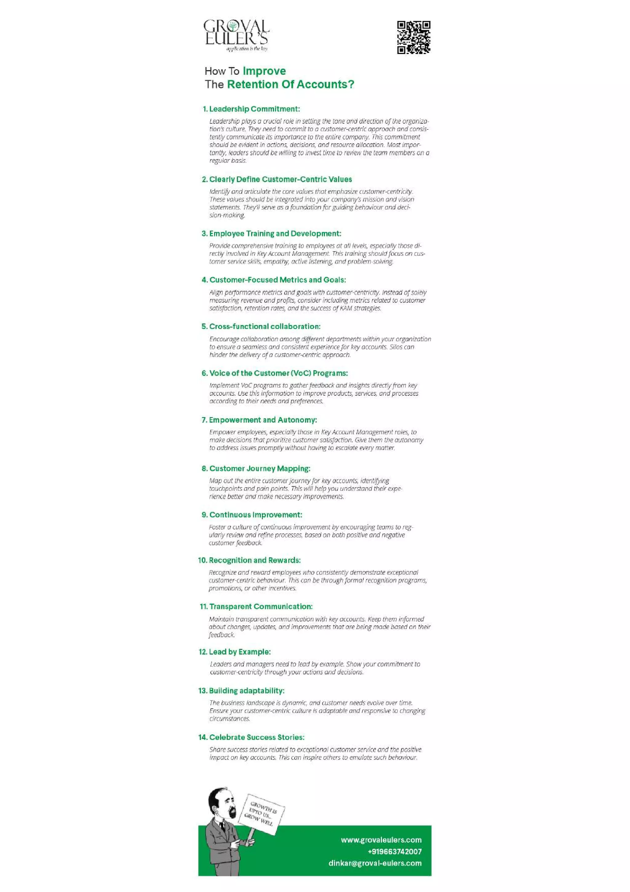 How To Improve The Retention Of Accounts pdf.pdf | Free Download