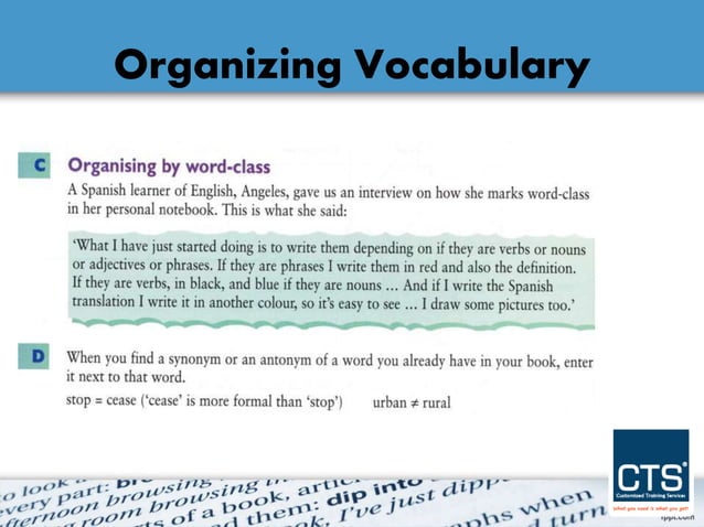 How to record vocabulary effectively | PPT