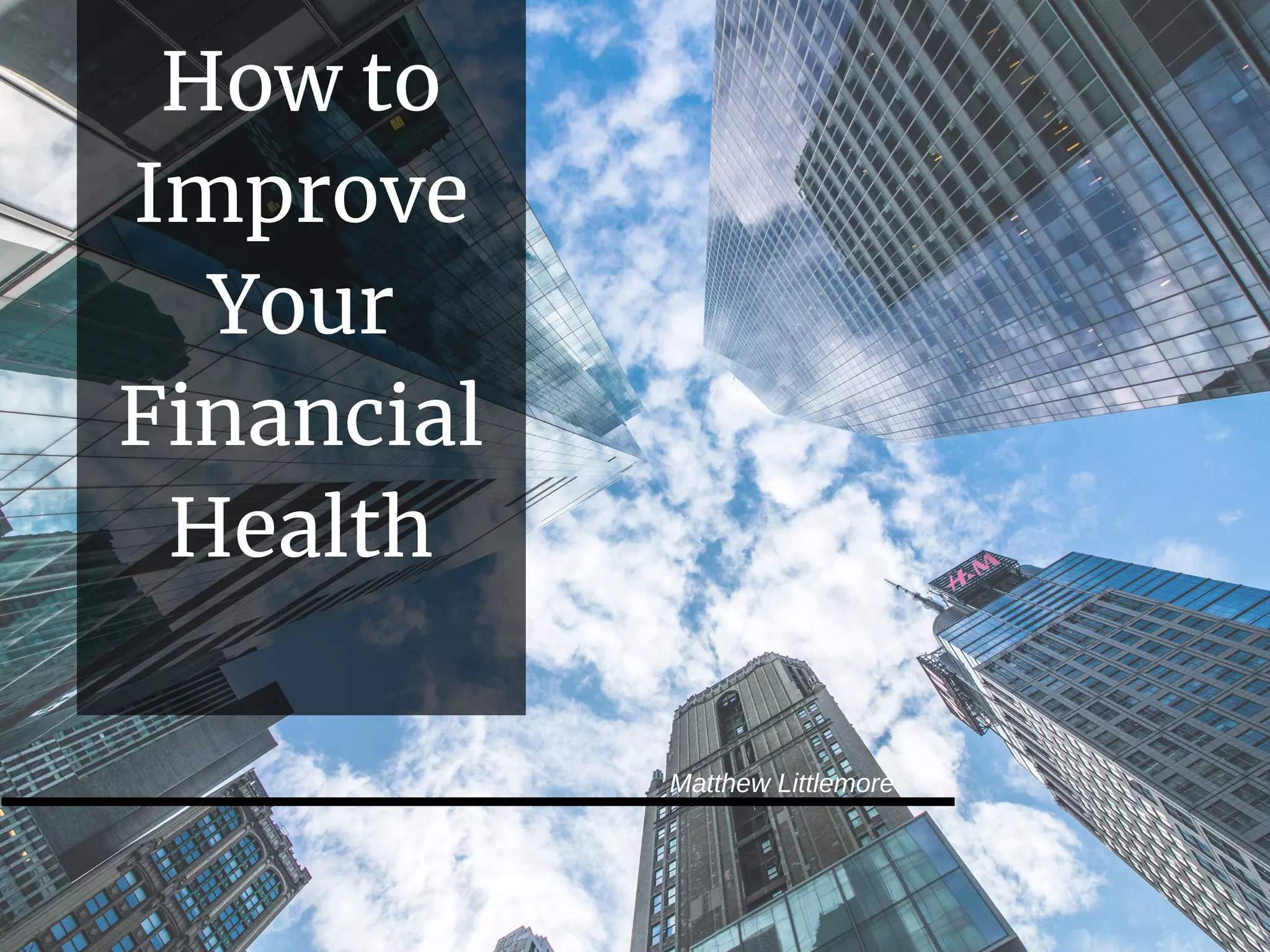 How to Improve Your Financial Health | PPT