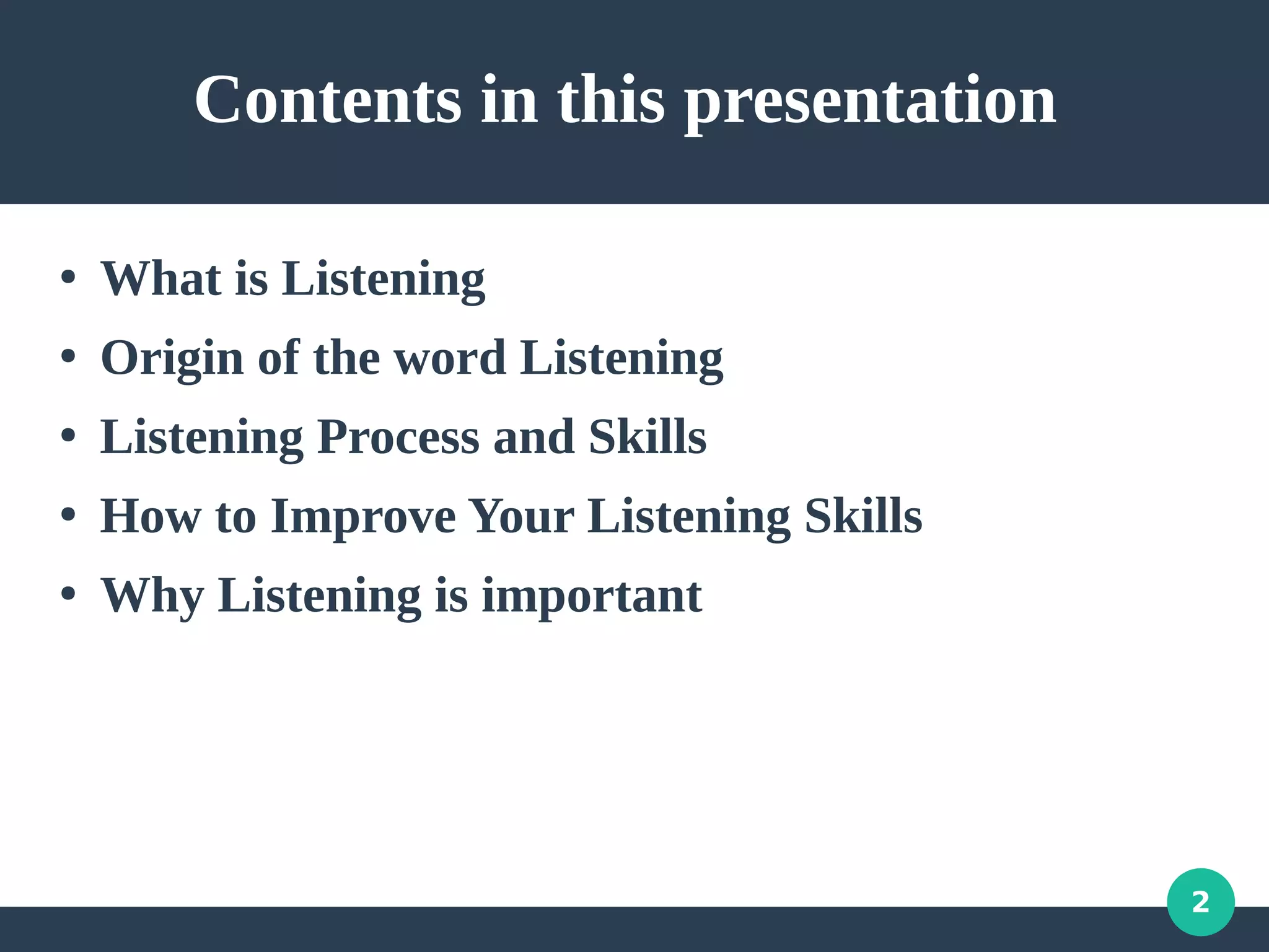How to improve your listening skills | PDF