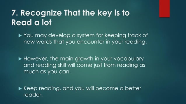 How to improve your reading skills | PDF