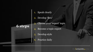6 Effective Stepts towards Improving You Speaking Skills | PPT