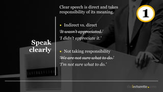 6 Effective Stepts towards Improving You Speaking Skills | PPT