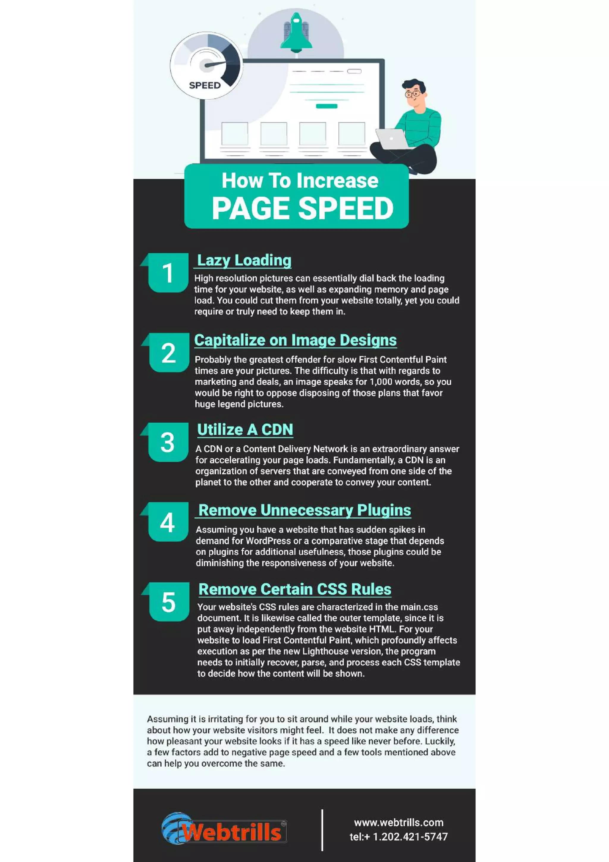 How To Increase Page Speed Infographic.pdf | Business | Business and ...