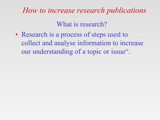 How to increase research 2.pptx