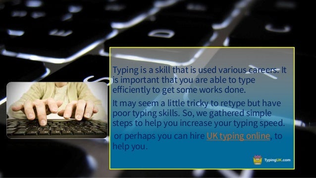 How to Increase Your Typing Speed How to Increase Your Typing Speed