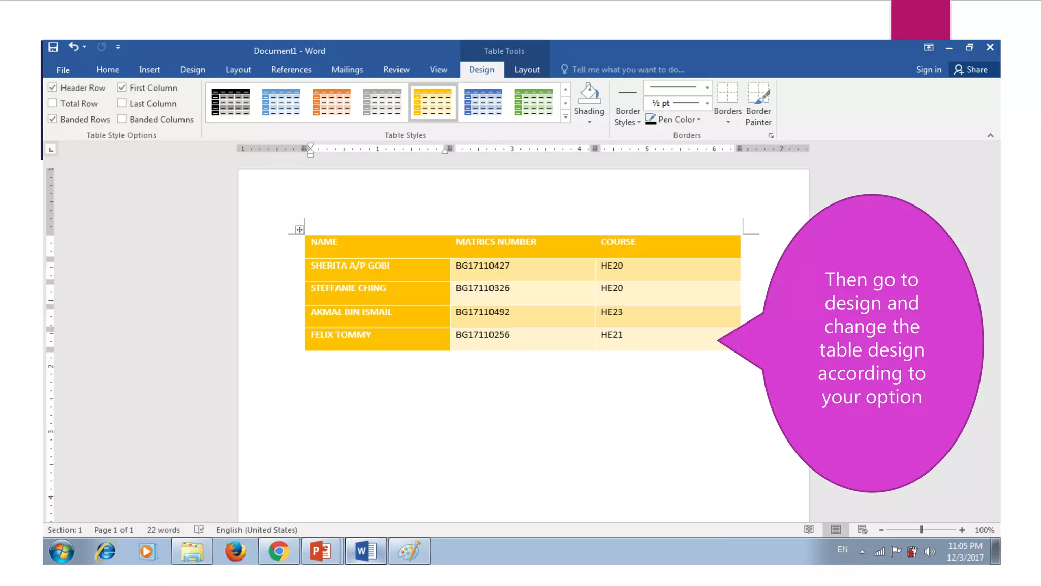 How to insert a table of contents | PPTX | Desktop Publishing ...