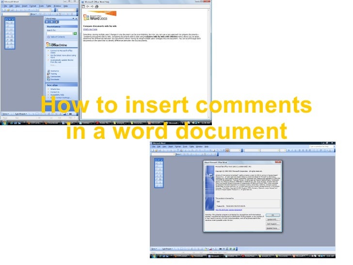 How To Insert Comments In A Word Document How To Insert Comments In A Word Document