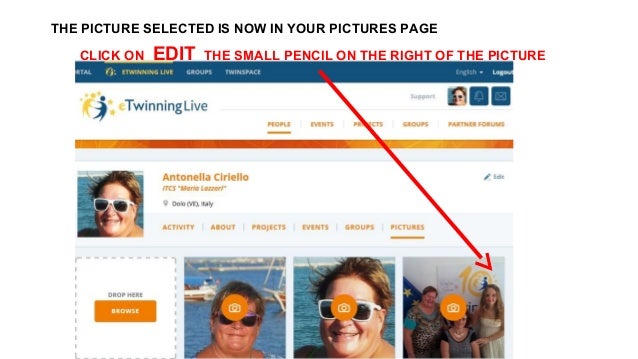 How to insert your picture