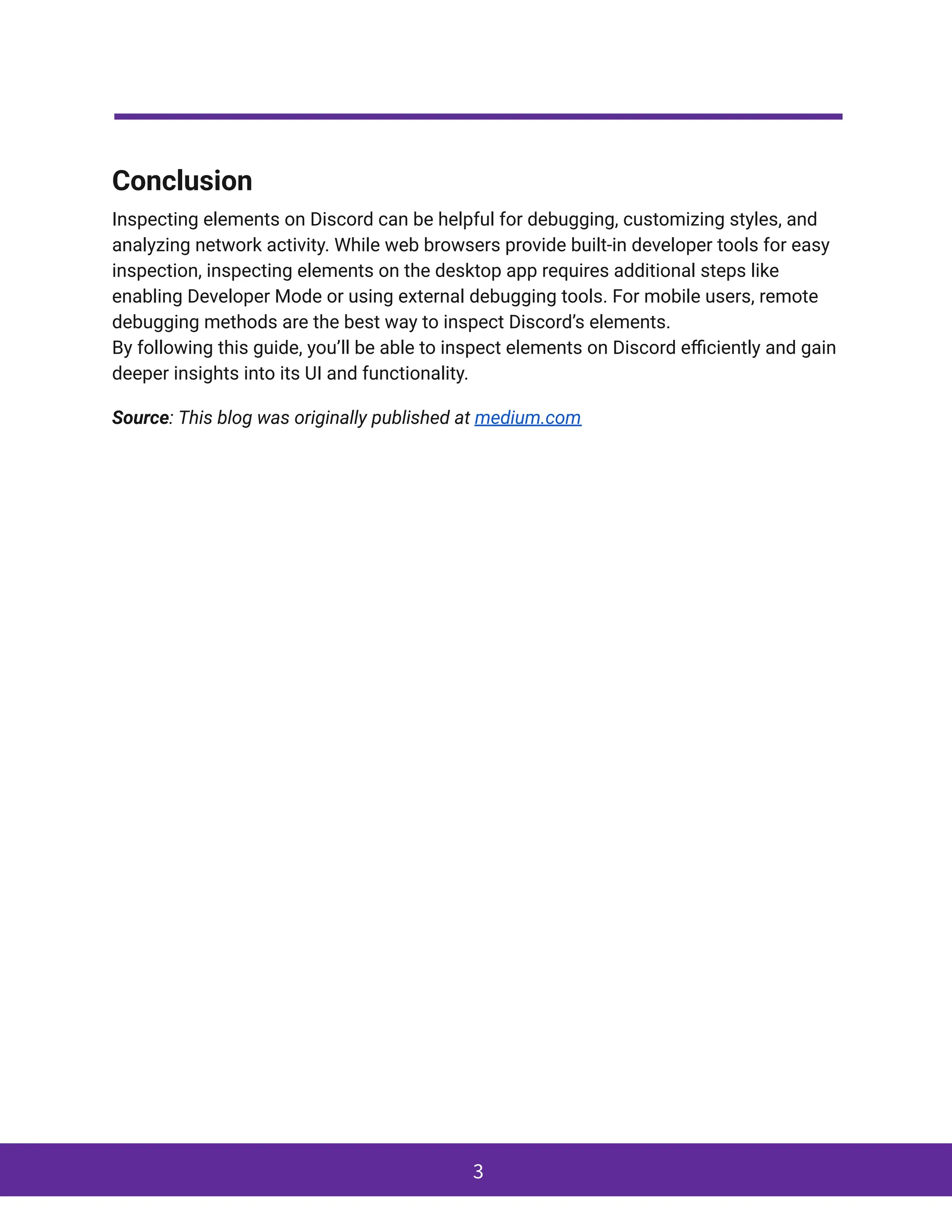 How to Inspect Elements on Discord?????? | PDF