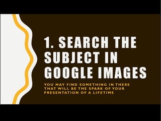 How to inspire creativity | PPT